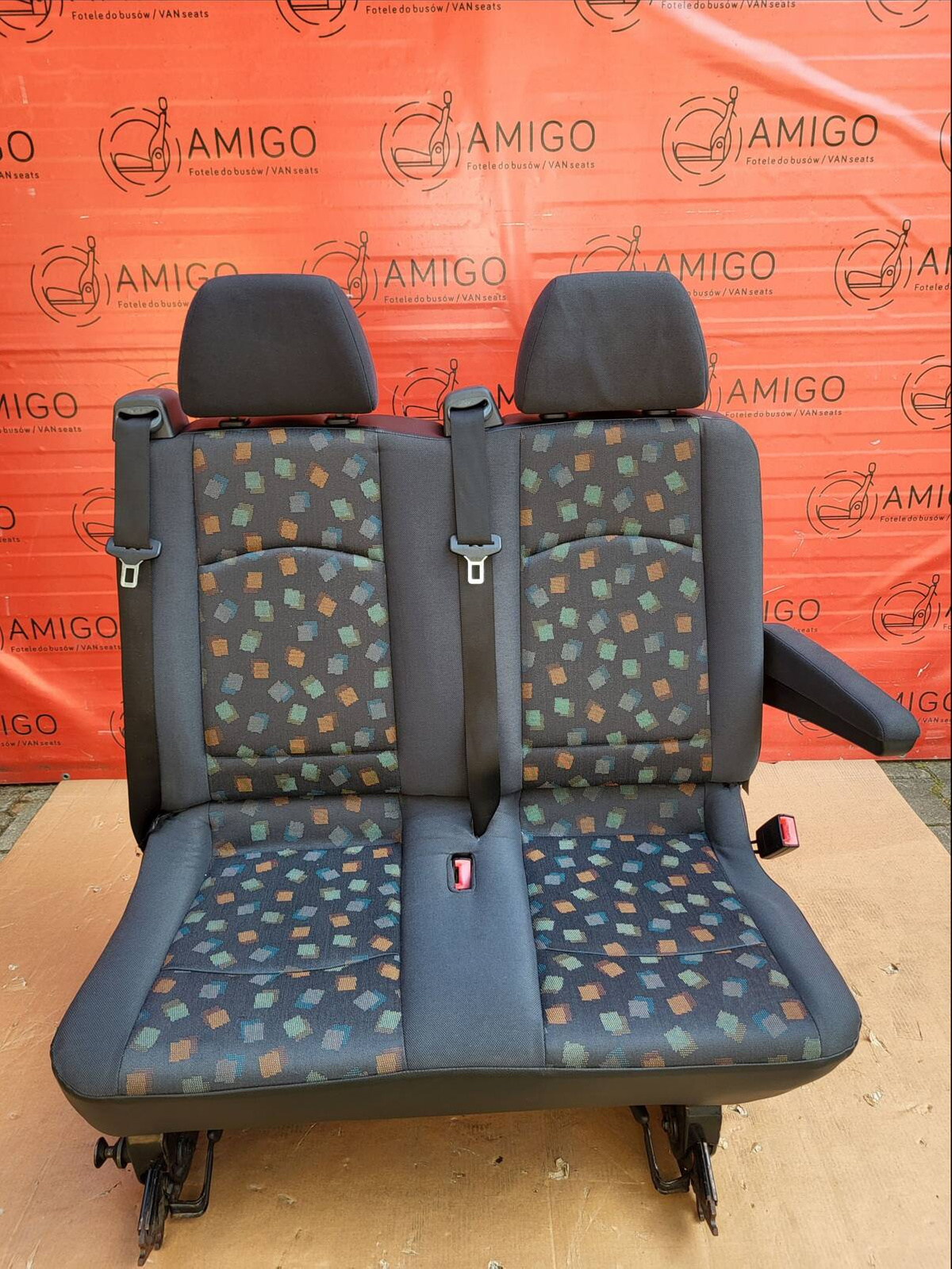Rear Seat Double bench MERCEDES W639 Vito Tourer Matheo Armrests LHD ...