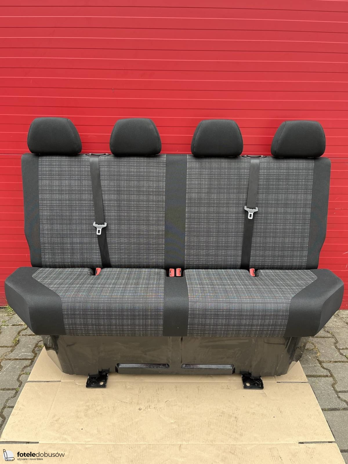 Seat Mercedes Sprinter W906 Crafter CREW CAB quadruple rear four-seats ...