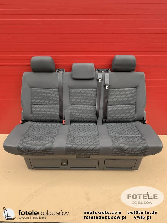 Bench rear triple seat VW T5 T6 Cheyenne Multivan Caravelle | Rear seat ...